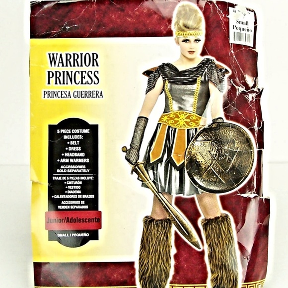 Costumes | Warrior Princess Halloween Costume S Small Girls | Poshmark